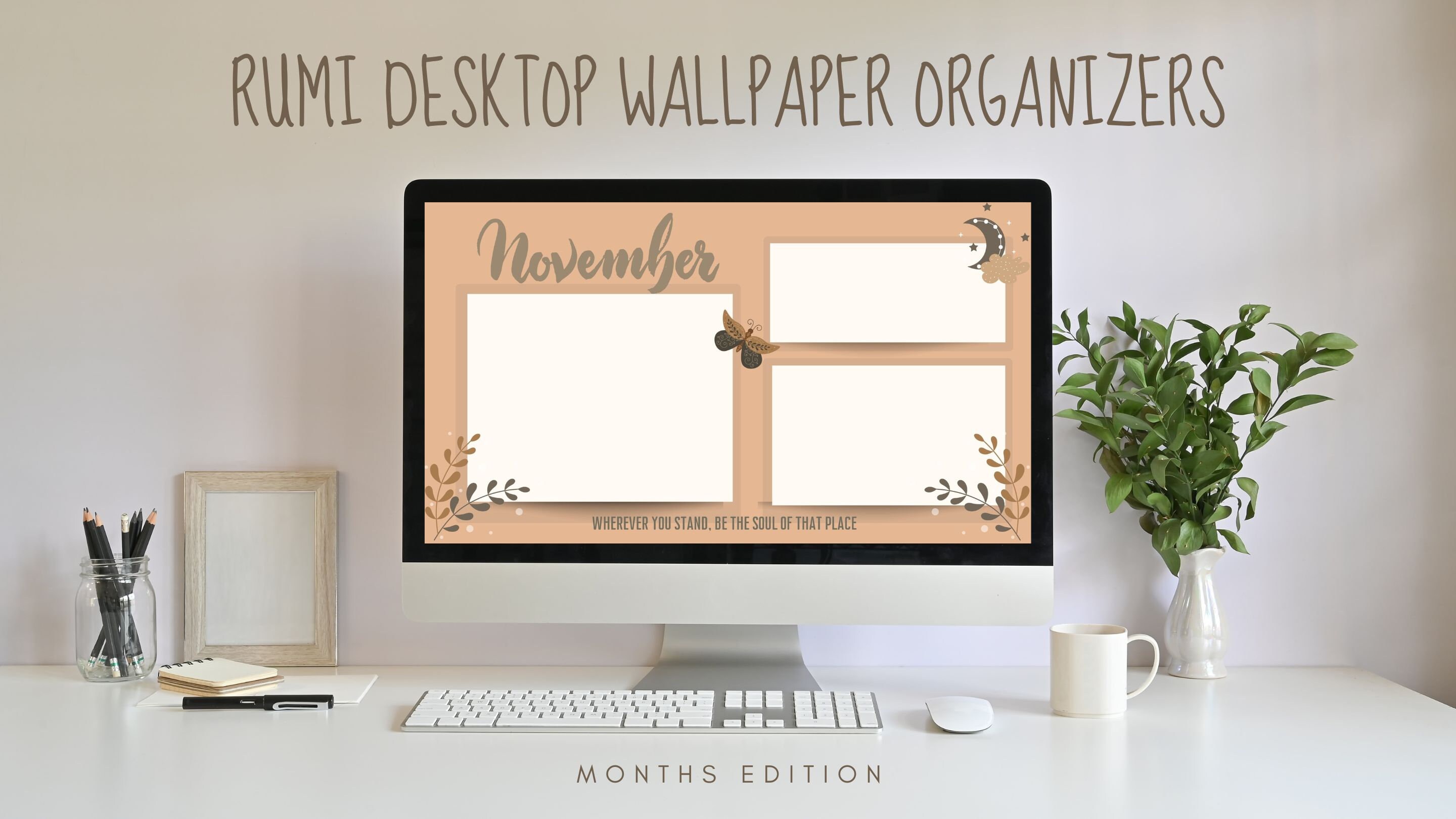 12 Inspirational Desktop Computer Background Organizer Rumi Desktop ...