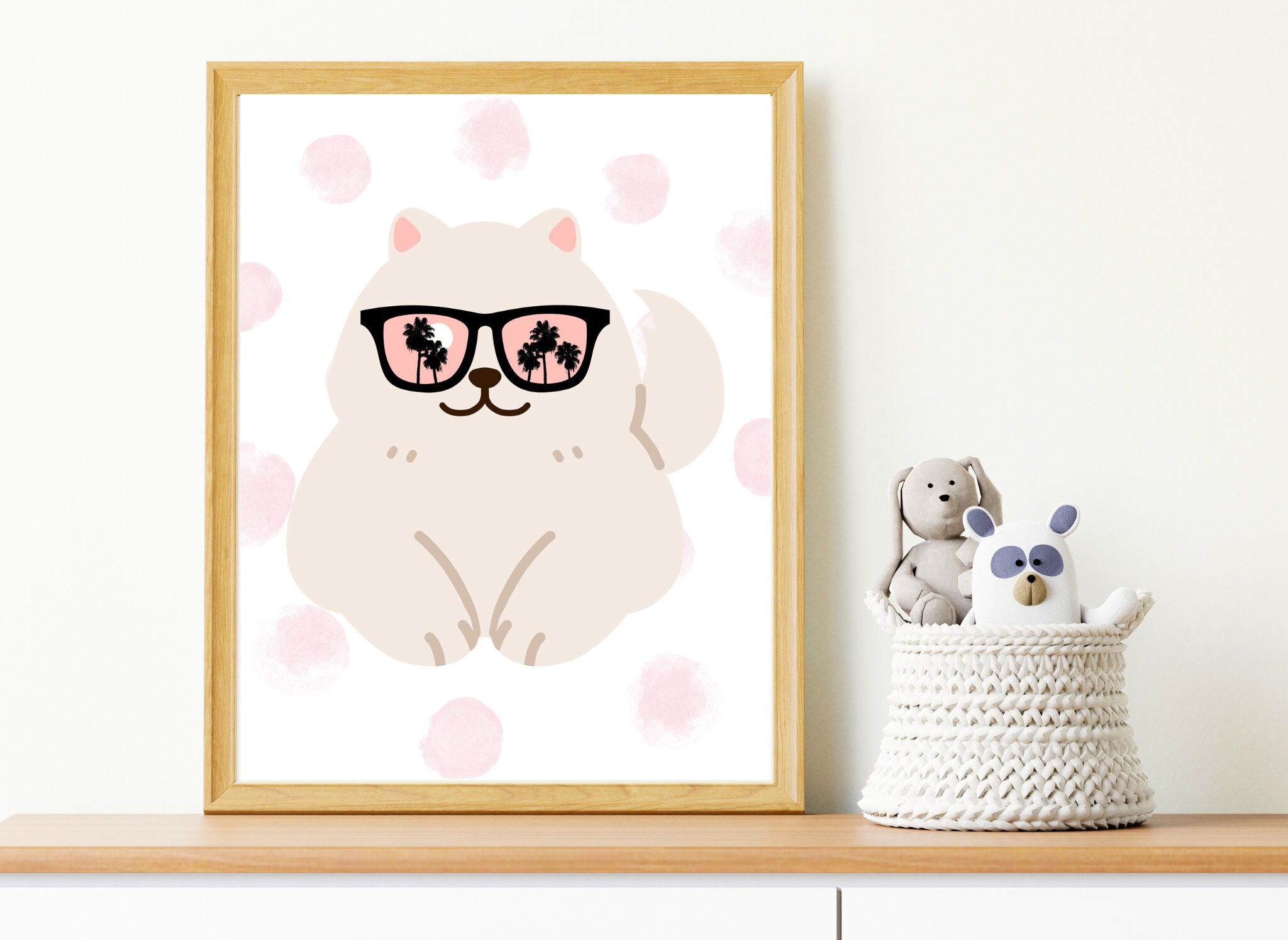 Puppy Nursery Prints Set of 3 Cute Dog Prints for Baby Room, Wall Art ...