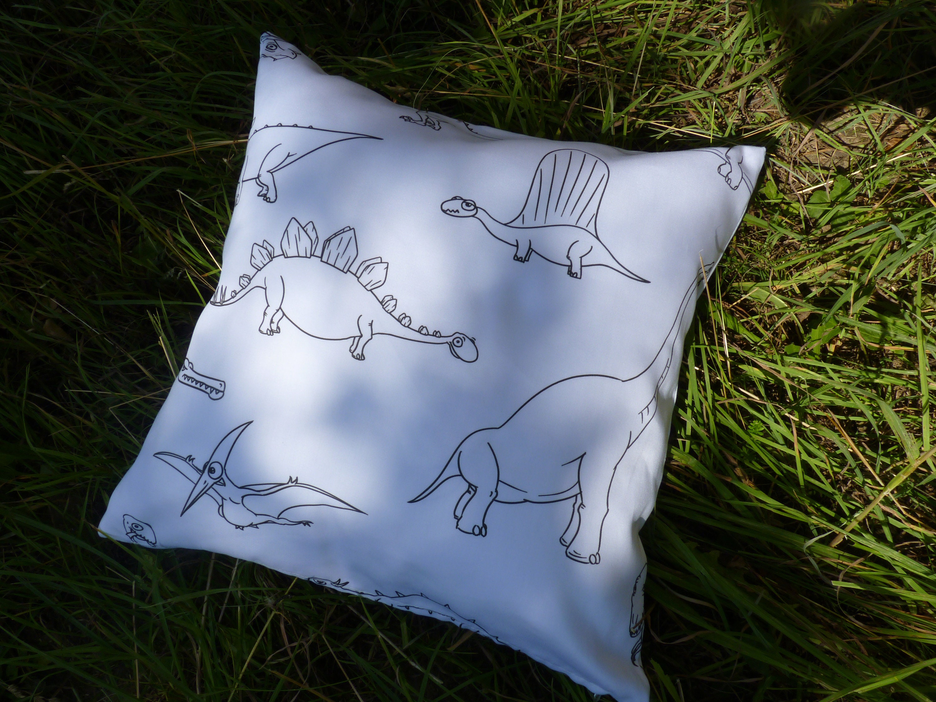 2 Sided Coloring Pillowcase Textile Markers-color Your Own - Etsy UK