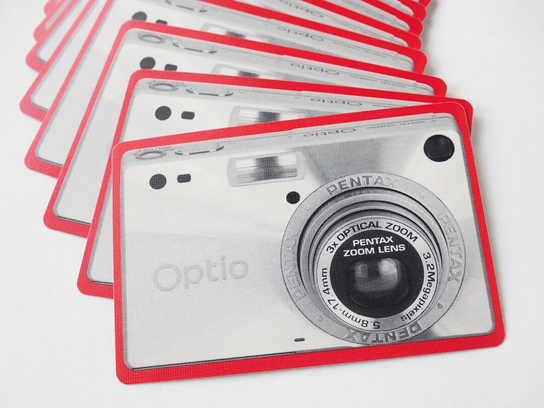 Vintage Pentax Camera Playing Cards: Ephemera for Mixed Media Art - Etsy