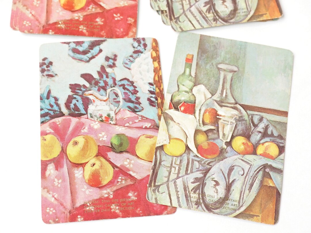 Vintage Still Life Playing Cards for Junk Journals - Etsy