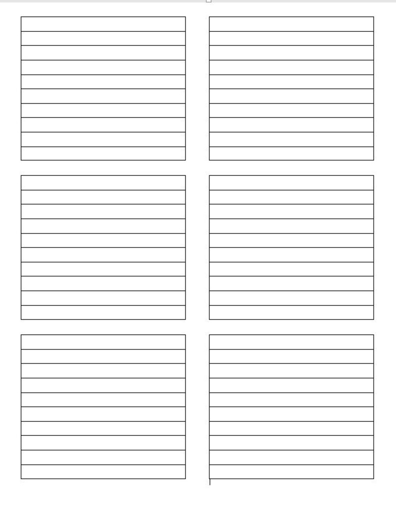 Blank 6 patient report sheet | Etsy