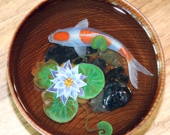 Resin 3D Fish Bowl - Etsy