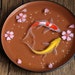 Two Kois Form a Heart Surrounded by Cherry Blossoms Fish - Etsy
