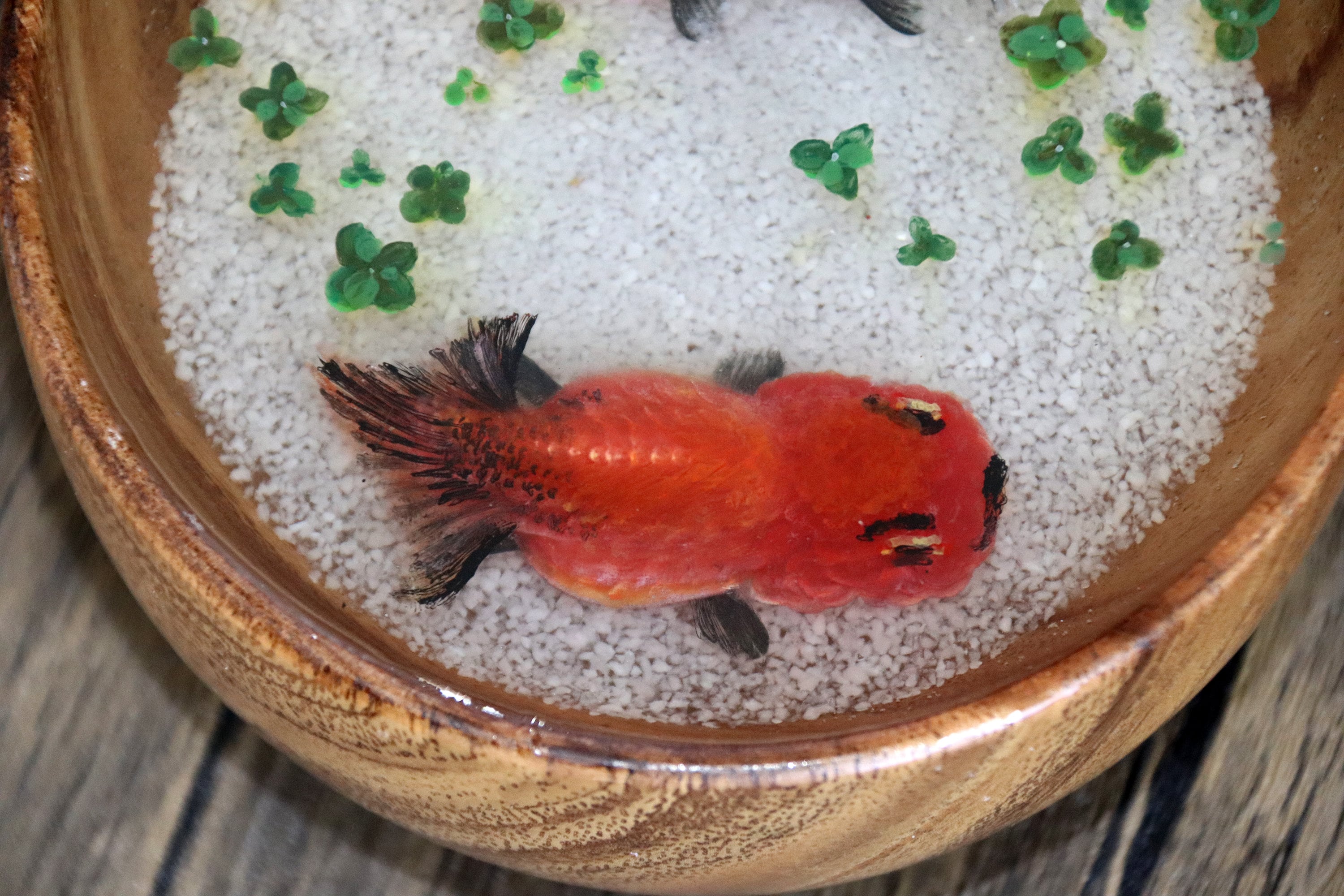 3D Resin Painting Goldfish 3D Painting Fish Tank 3D Resin - Etsy