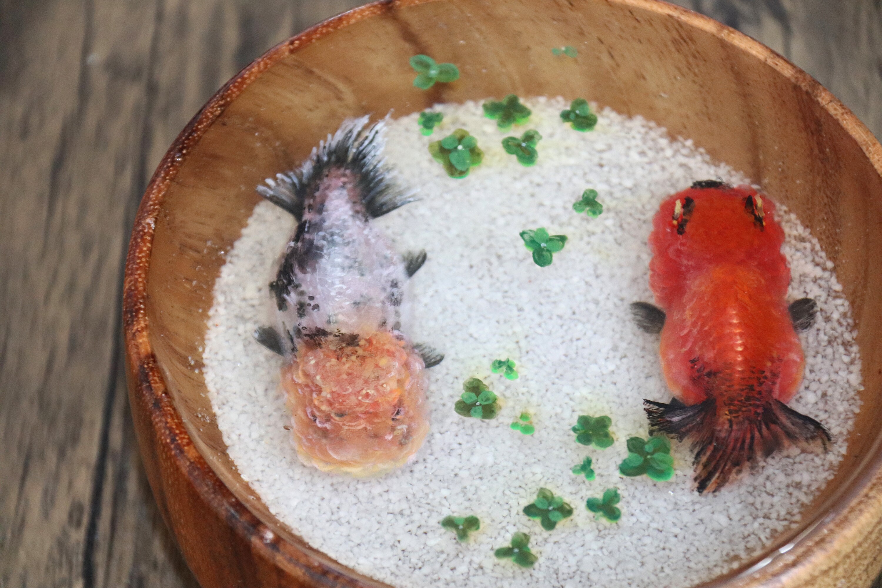 3D Resin Painting Goldfish 3D Painting Fish Tank 3D Resin - Etsy