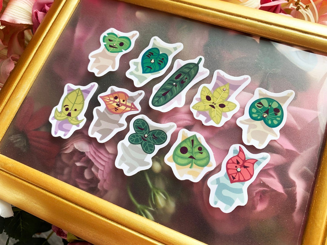 10x Koroks From the the Legend of Zelda Series vinyl Stickers in a Set ...