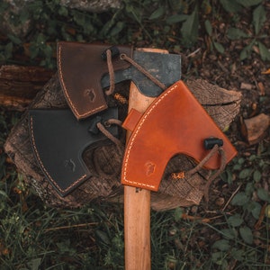 Universal Leather Axe Sheath for 8cm Blades - Etsy