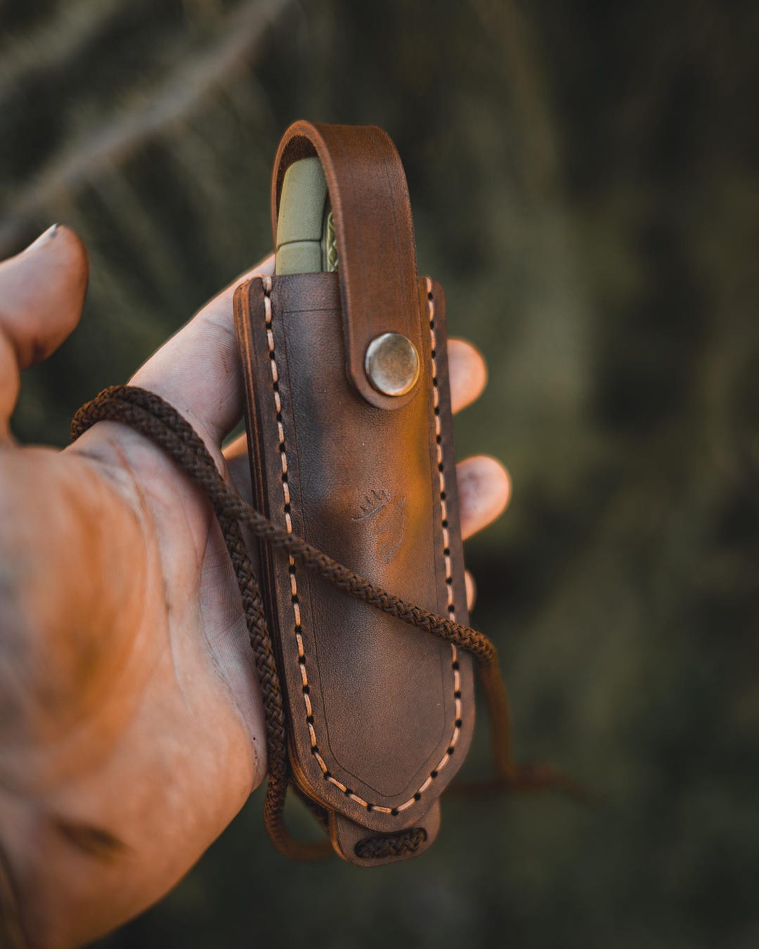 Leather Neck Sheath for Mora Eldris Knife - Etsy