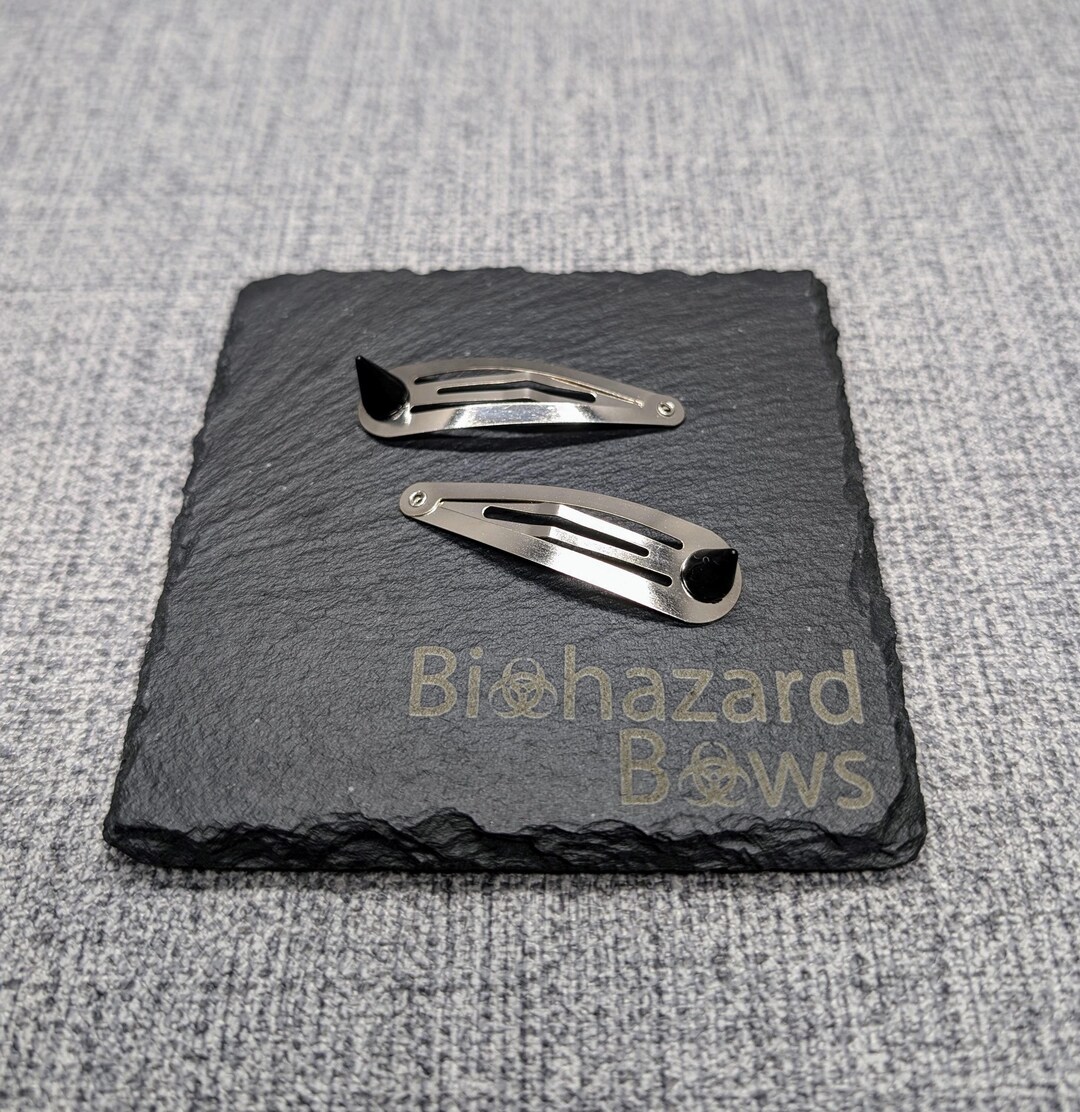 Black Spike Hair Clips | Metal Spike Hair Clip | Spiked Hair ...