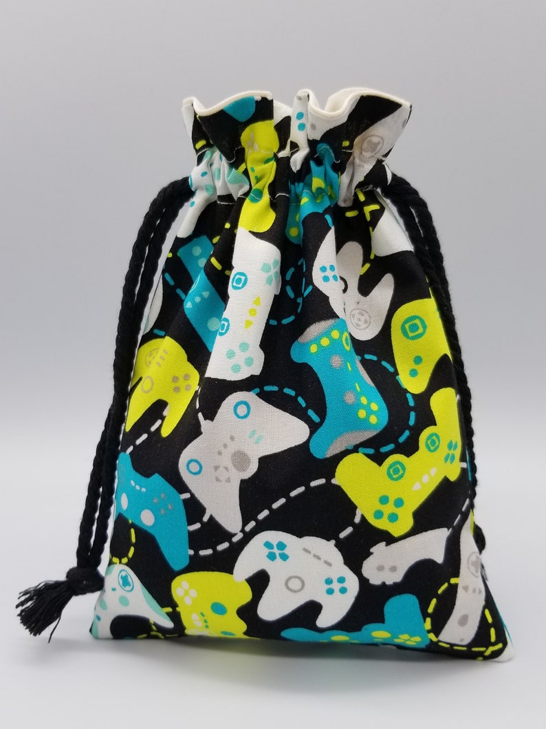 Reusable Drawstring Bag Game Lover Gift Bag 2-layer Toy - Etsy