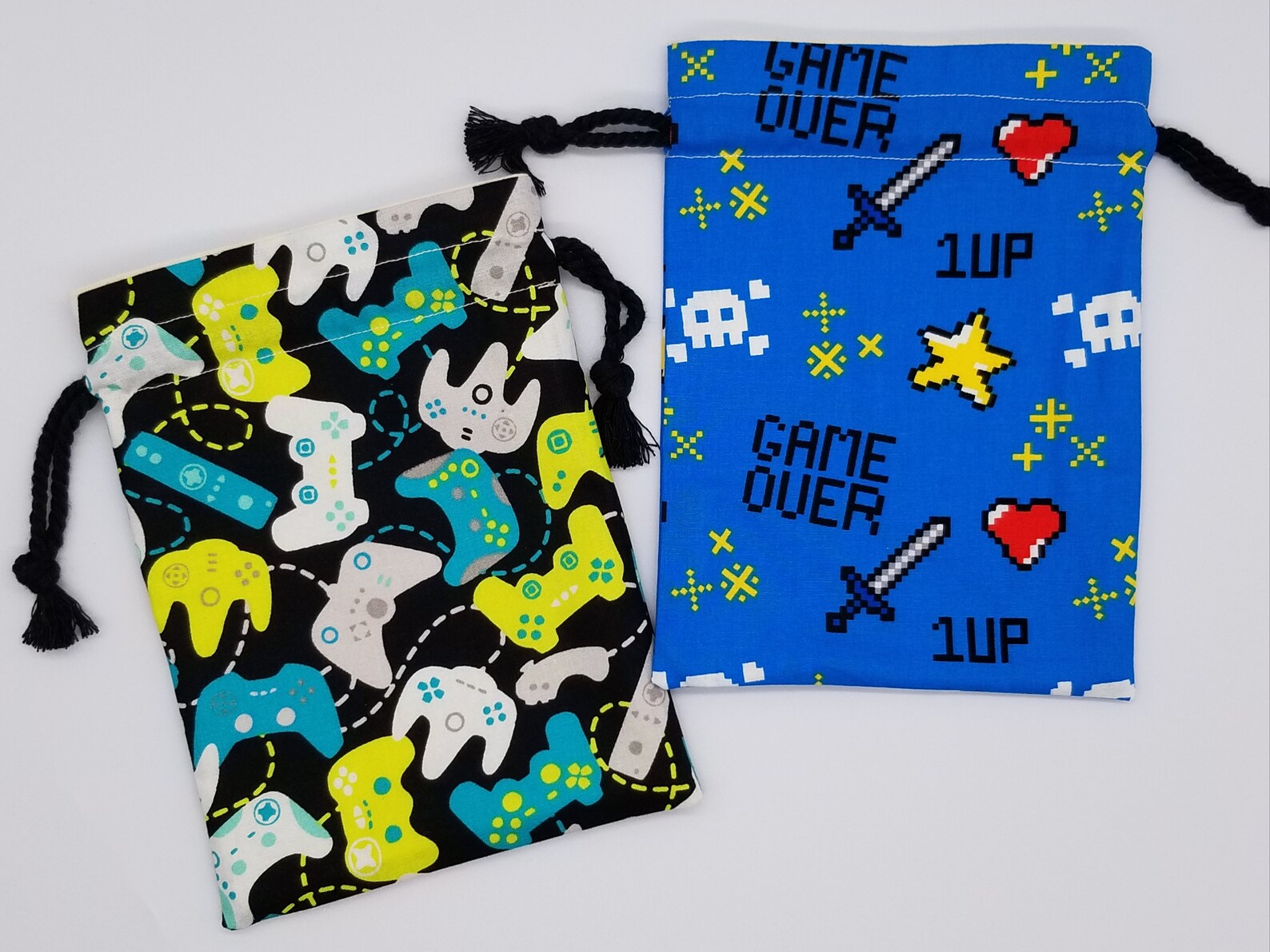 Reusable Drawstring Bag Game Lover Gift Bag 2-layer Toy | Etsy