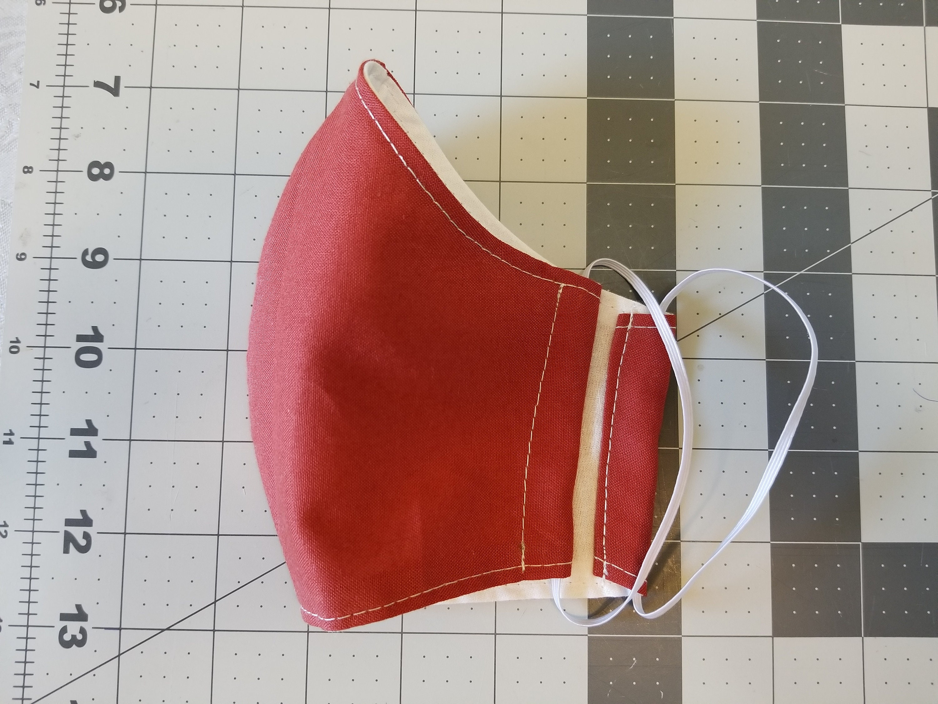 Solid Color Fabric Face Mask 3D Face Mask Washable Mask | Etsy