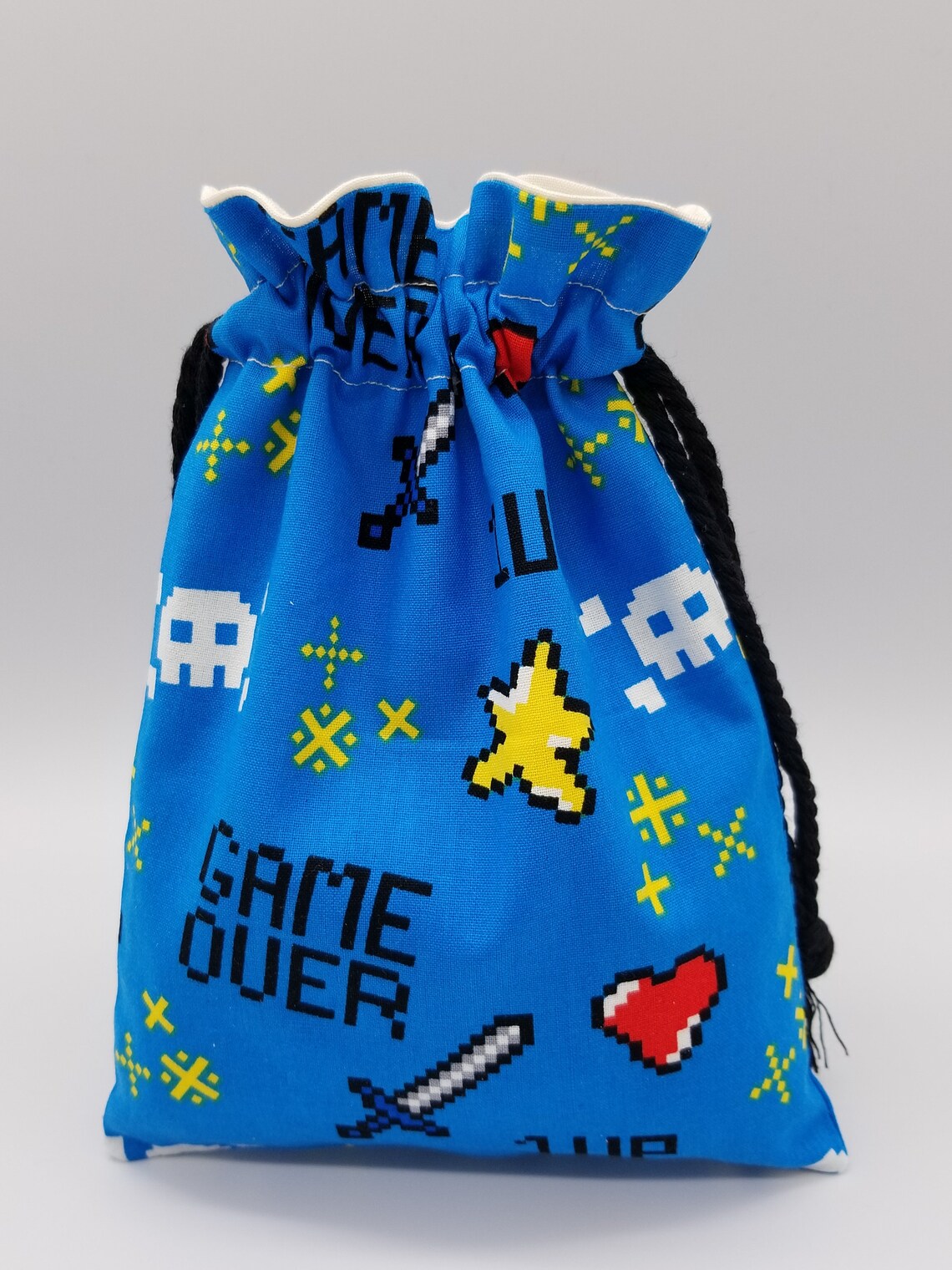 Reusable Drawstring Bag Game Lover Gift Bag 2-layer Toy | Etsy