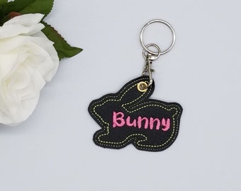 Personalized Animal Keychain Kids Elephant Name Tag Custom | Etsy