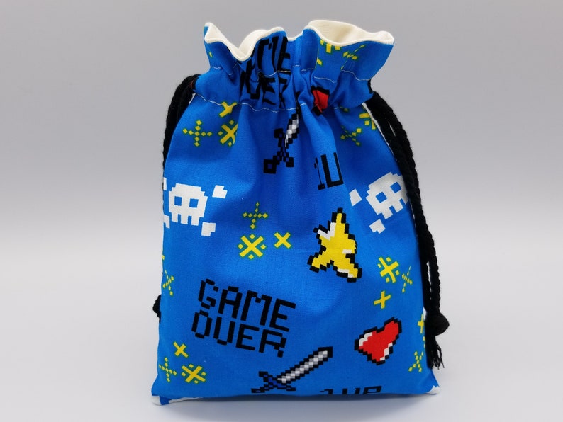 Reusable Drawstring Bag Game Lover Gift Bag 2-layer Toy - Etsy