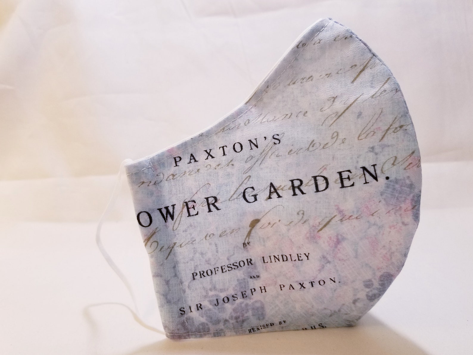 3D Fabric Mask Stamp Print Handwriting Washable Mask Made - Etsy