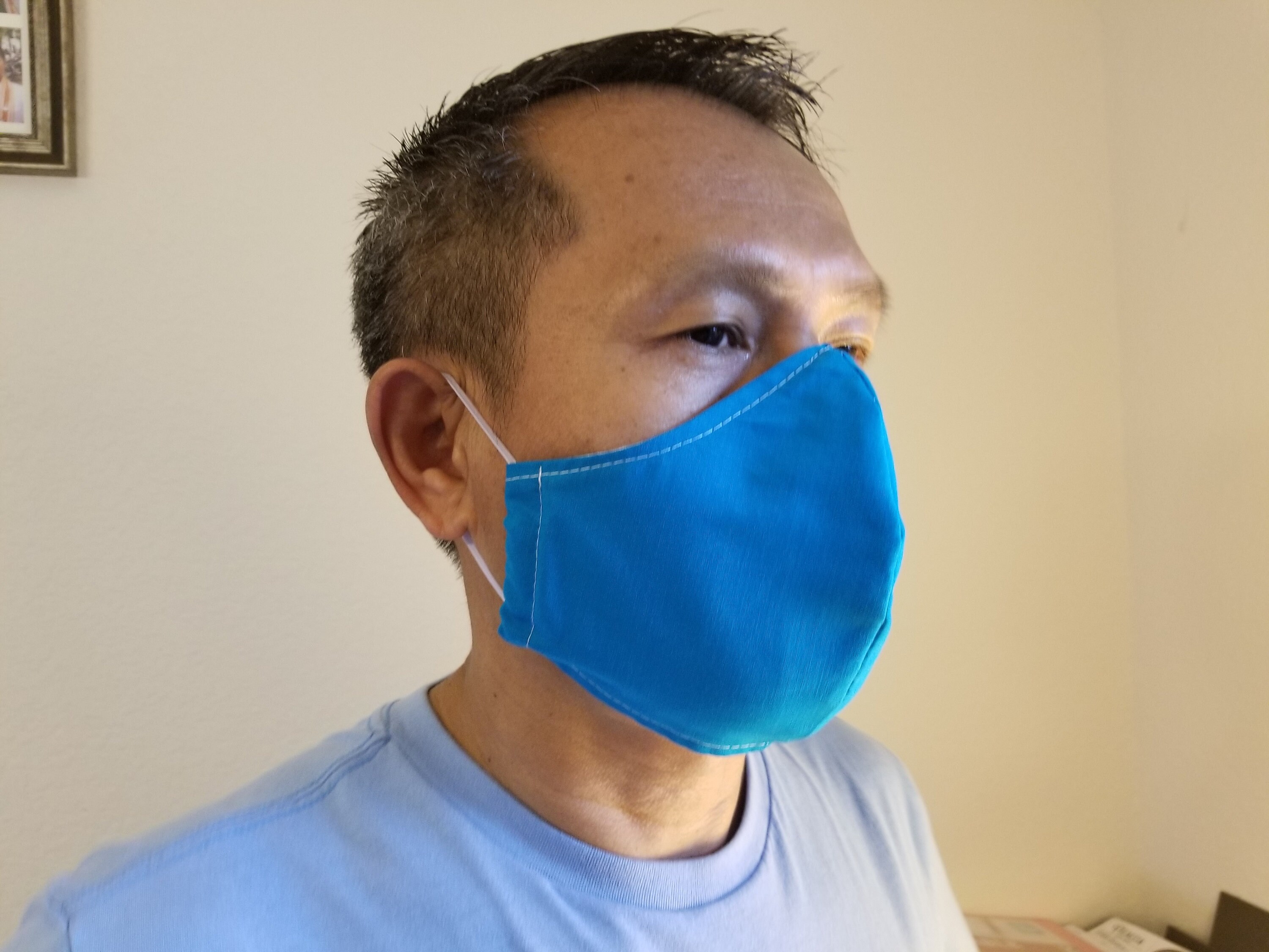 Solid Color Fabric Face Mask 3D Face Mask Washable Mask | Etsy