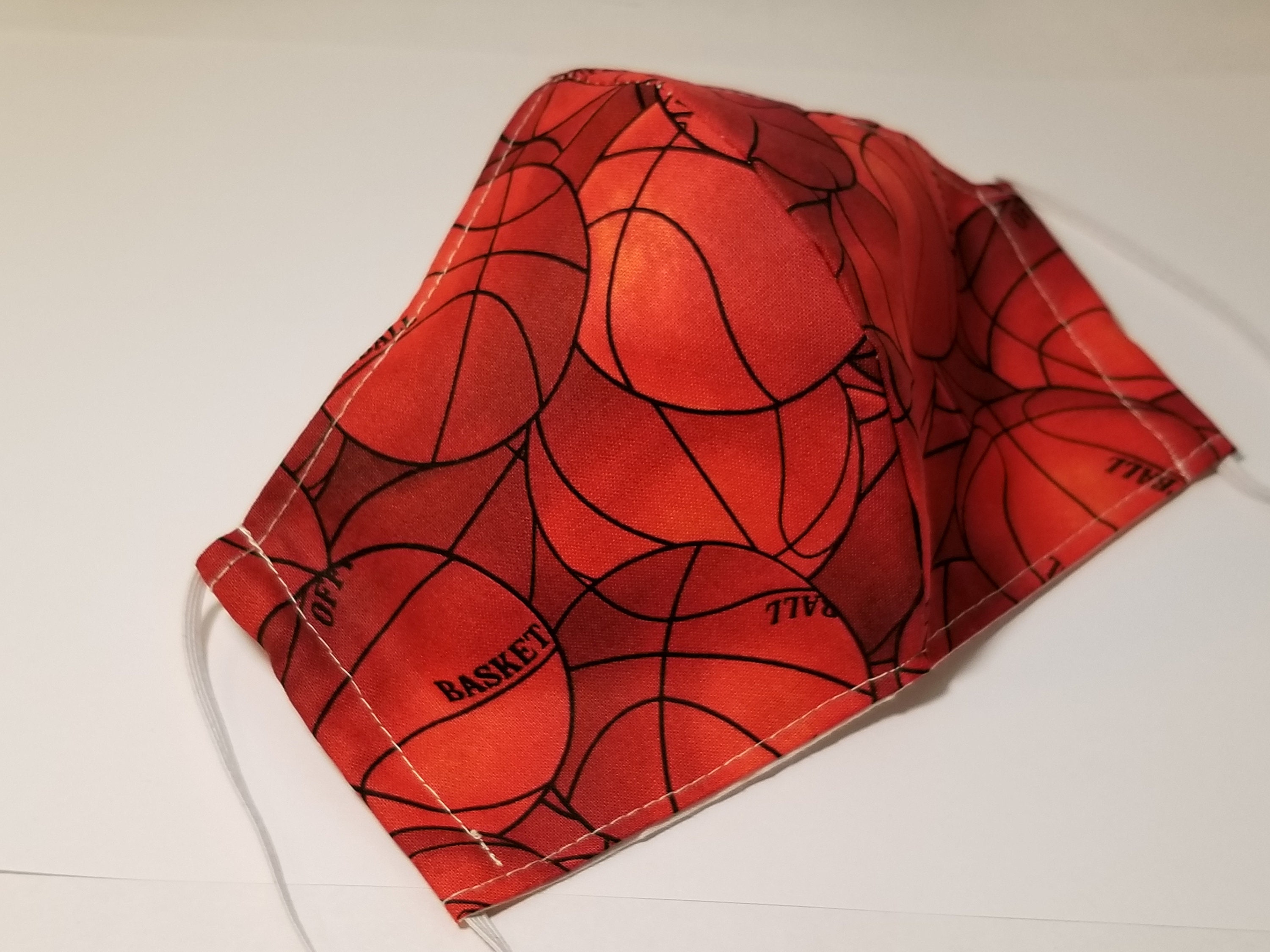 3D Fabri Face Mask Basketball Washable Mask Nose Wire - Etsy