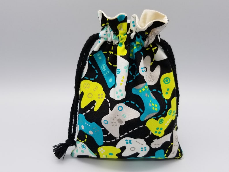 Reusable Drawstring Bag Game Lover Gift Bag 2-layer Toy - Etsy