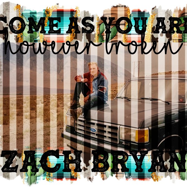 Zach Bryan Png Files - Etsy