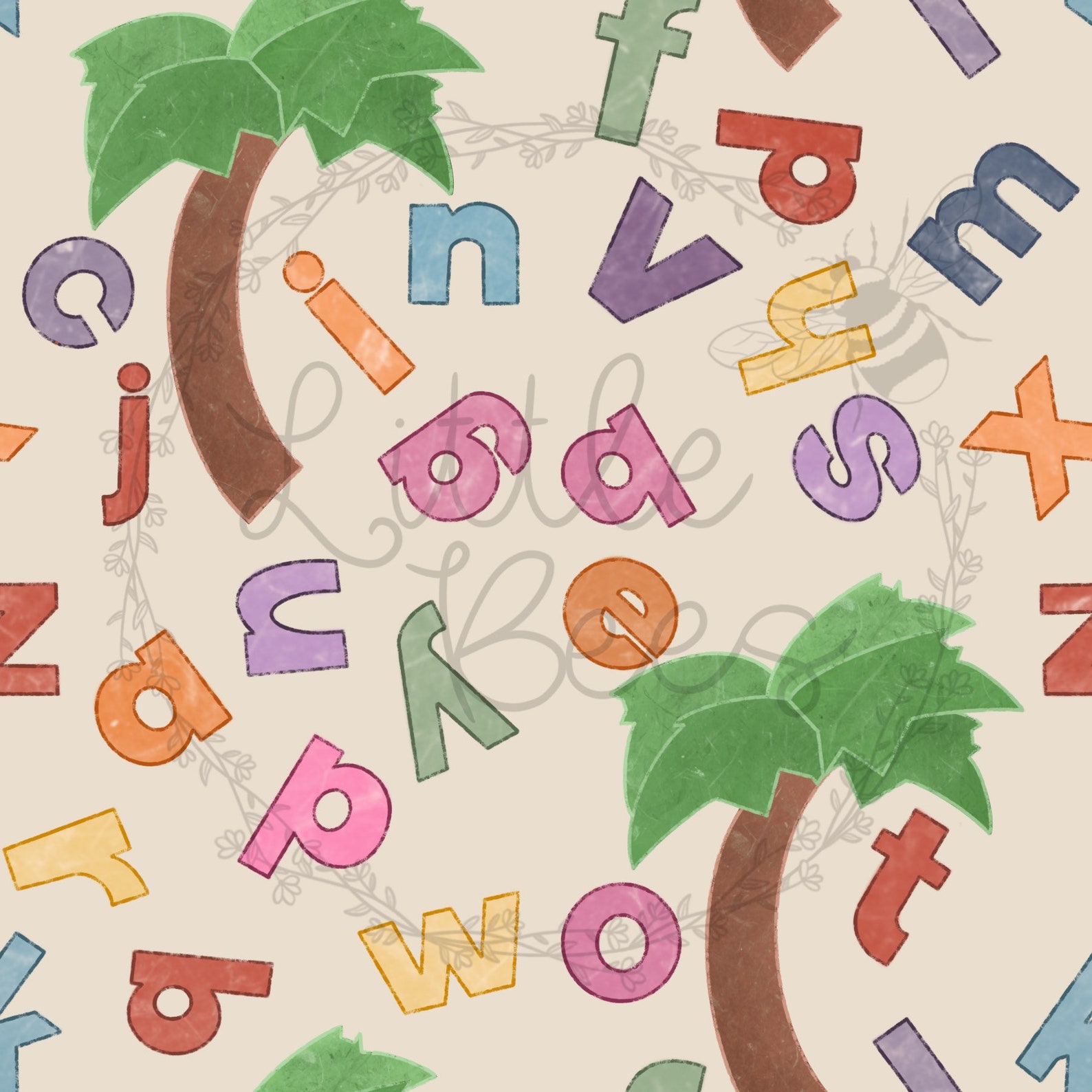 Chicka Chicka Boom Boom Seamless Repeating File - Etsy