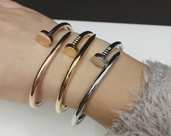 Nail bracelet | Etsy