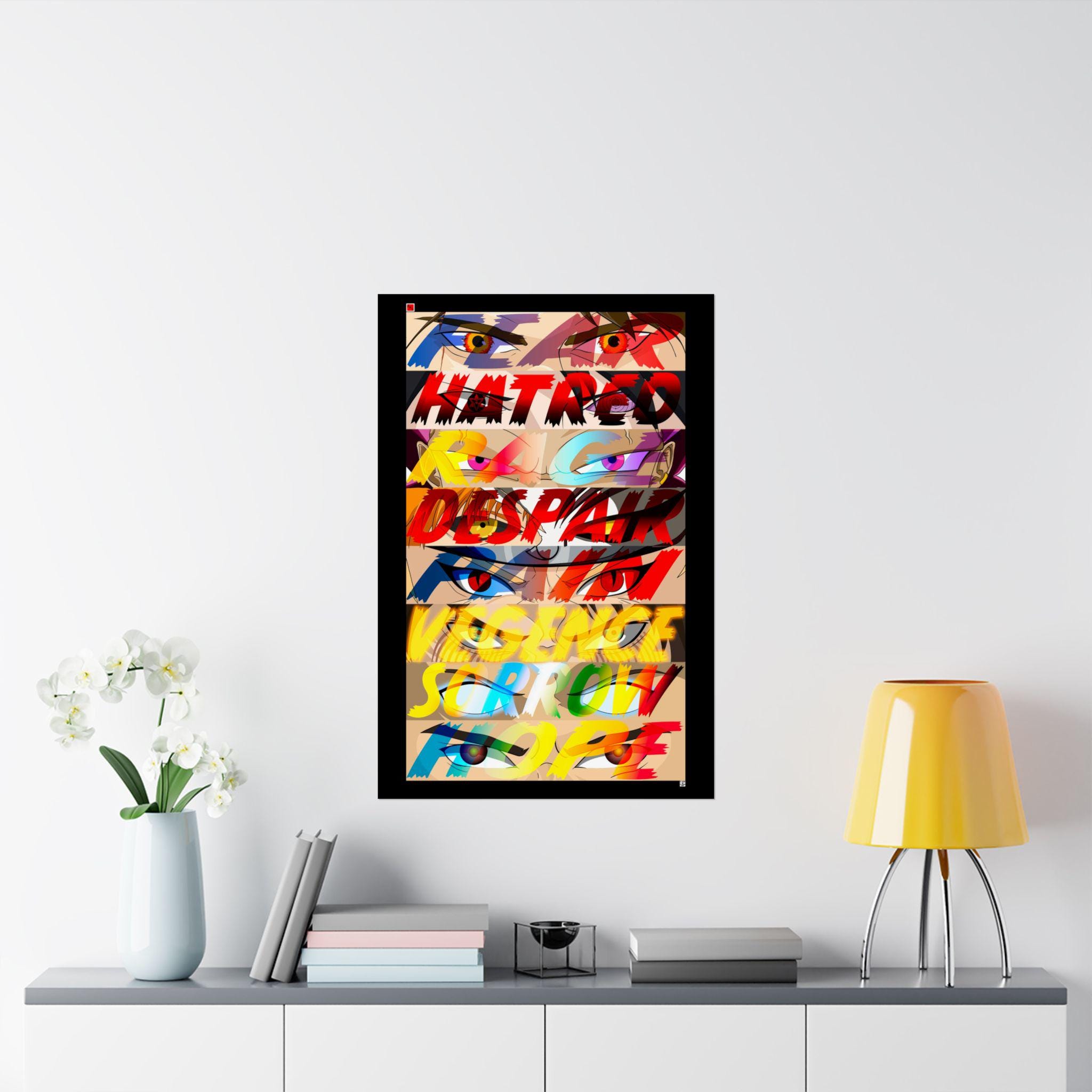 KNOW - Cartoon Characters Fan Art Print, Matte Vertical Poster, Vibrant ...