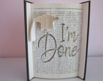 Graduation Folded Book - Etsy