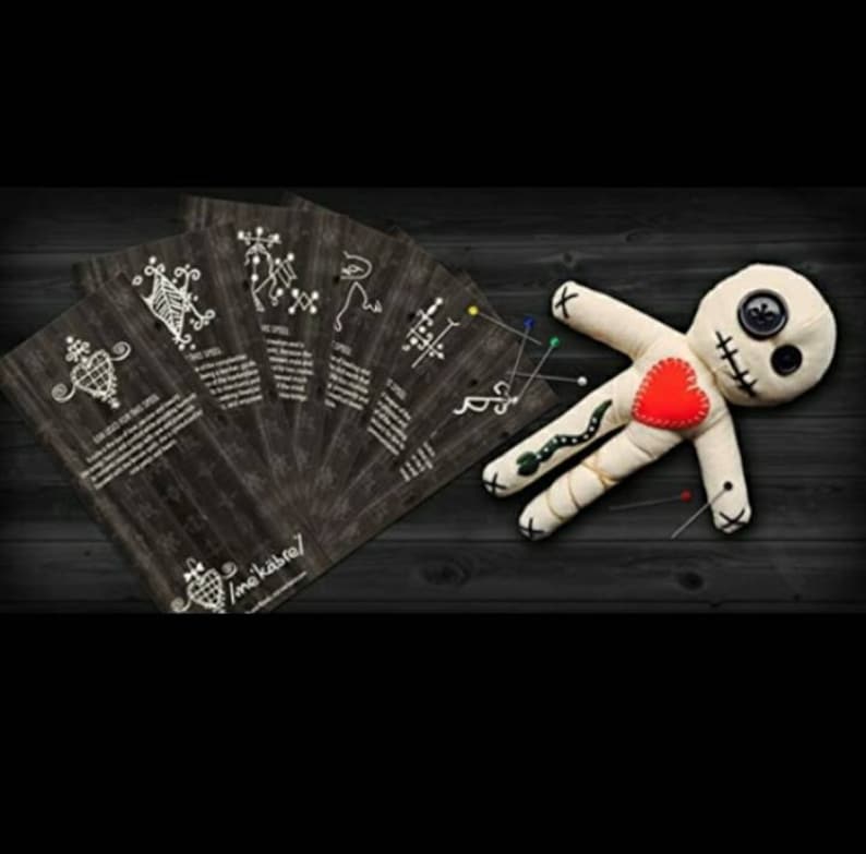Loa Voodoo Doll Set Complete Kit Magic Voodoo Hoodoo | Etsy