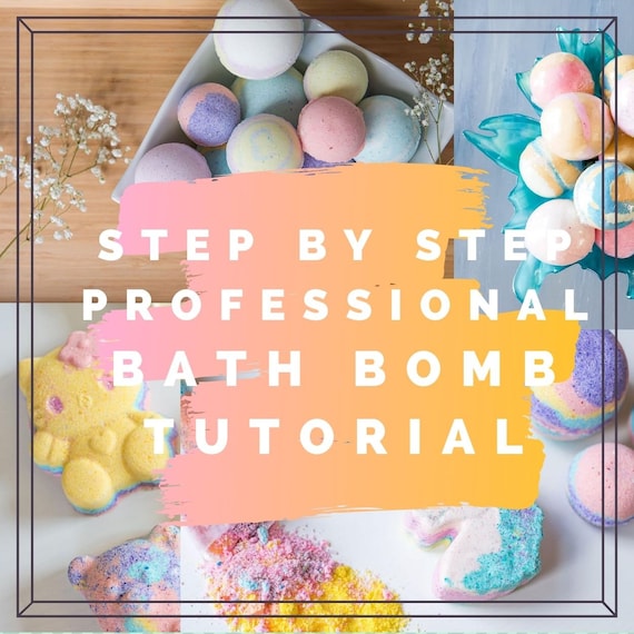 Professional Bath Bomb Tutorial DIY Instant Download Make Your - Etsy