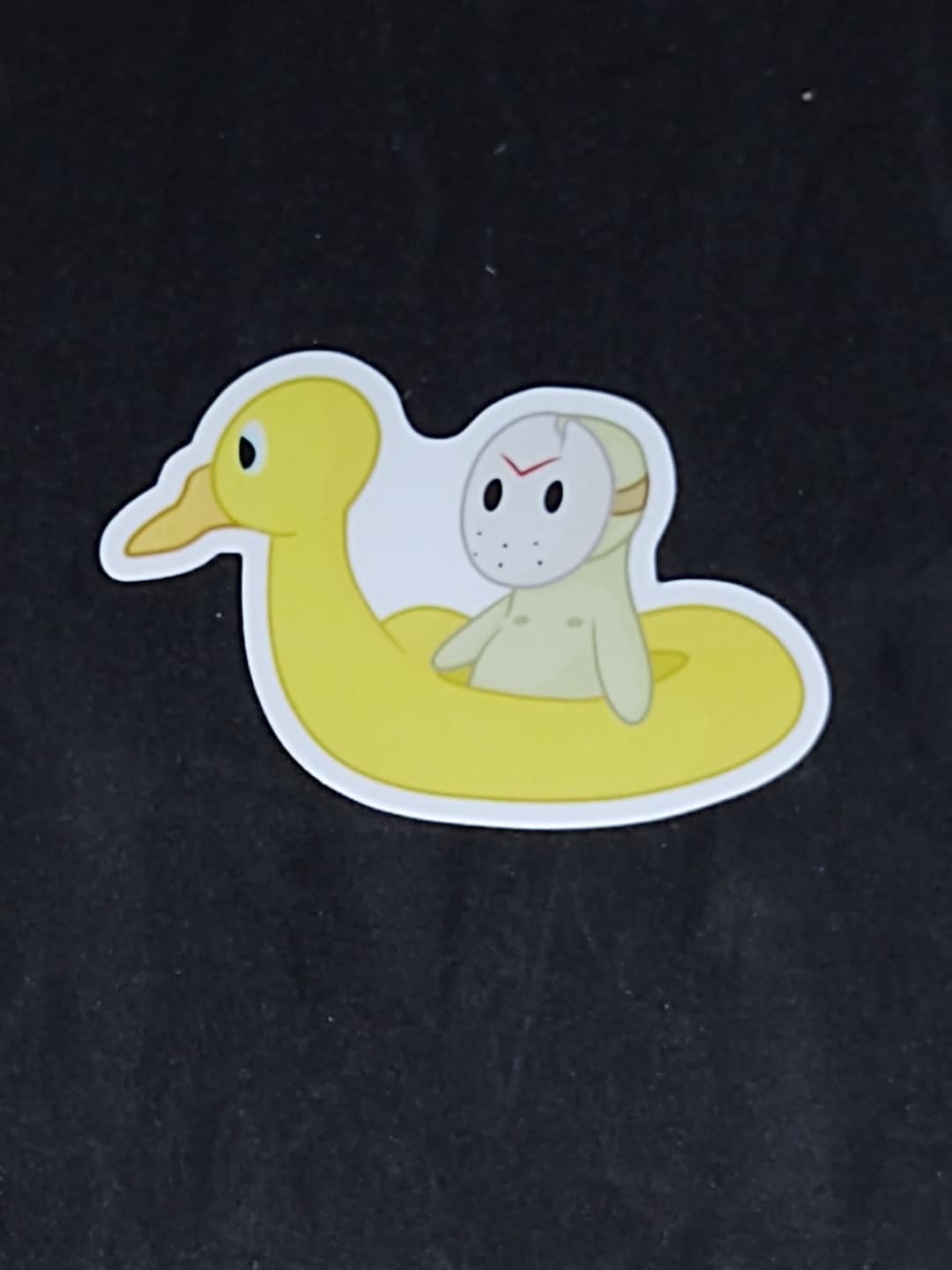 Slasher Kiddie Pool Duck Sticker Jason Voorhees - Etsy