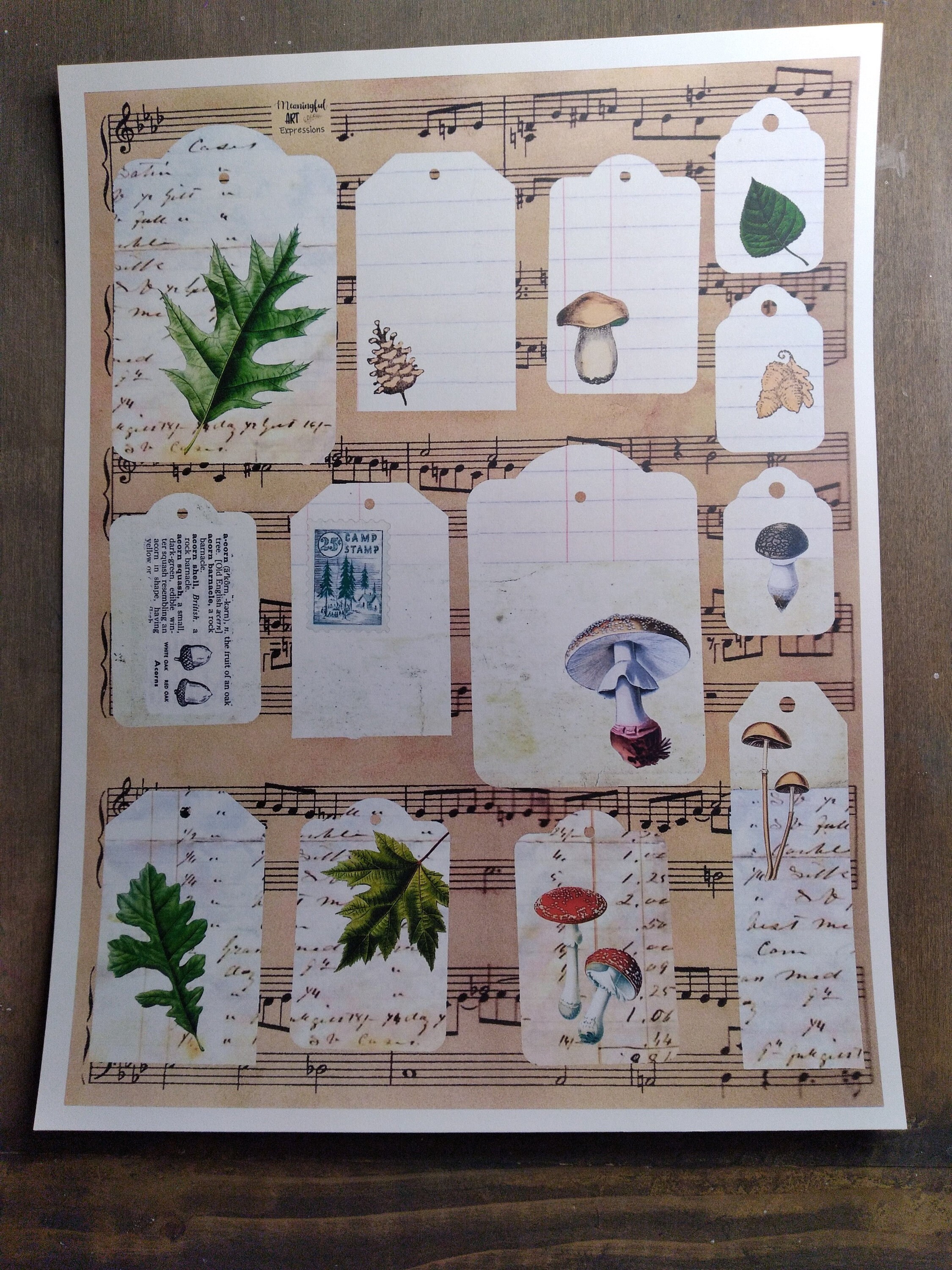 Woodland Tags DIGITAL DOWNLOAD - Etsy