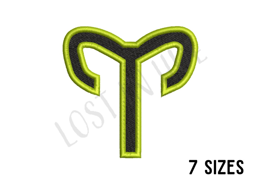 Aries Zodiac Sign Embroidery Design - Aries Machine Embroidery Design ...