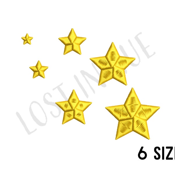 Star Embroidery - Etsy