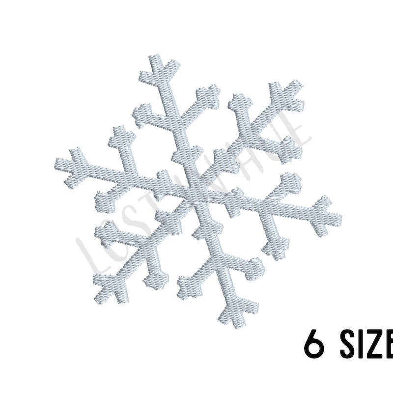 Snowflake Embroidery - Etsy