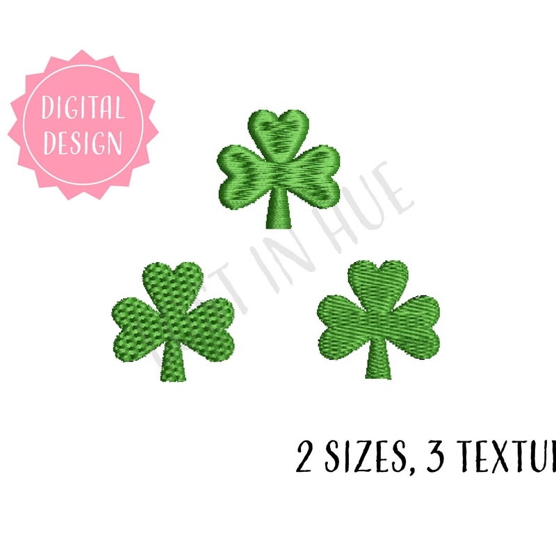 Shamrock Embroidery Design - Etsy