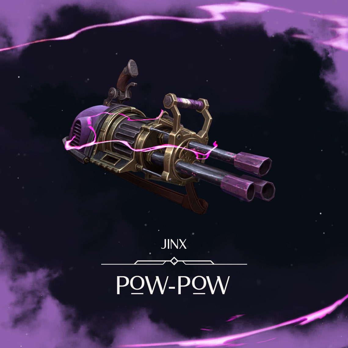Jinx ARCANE' Gatling Gun/mini Gun POW POW - Etsy Australia