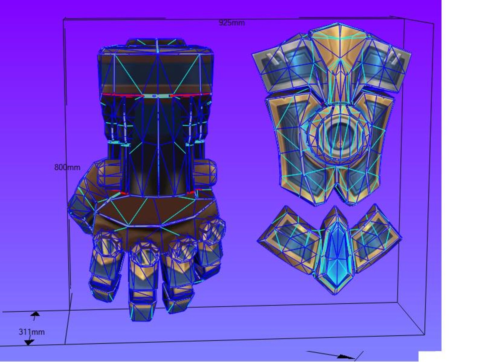 VI ARCANE' Atlas Gauntlets - Etsy