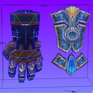 VI ARCANE' Atlas Gauntlets - Etsy