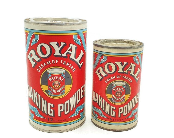 Vintage Kitchen Tin * Royal Baking Powder - Etsy