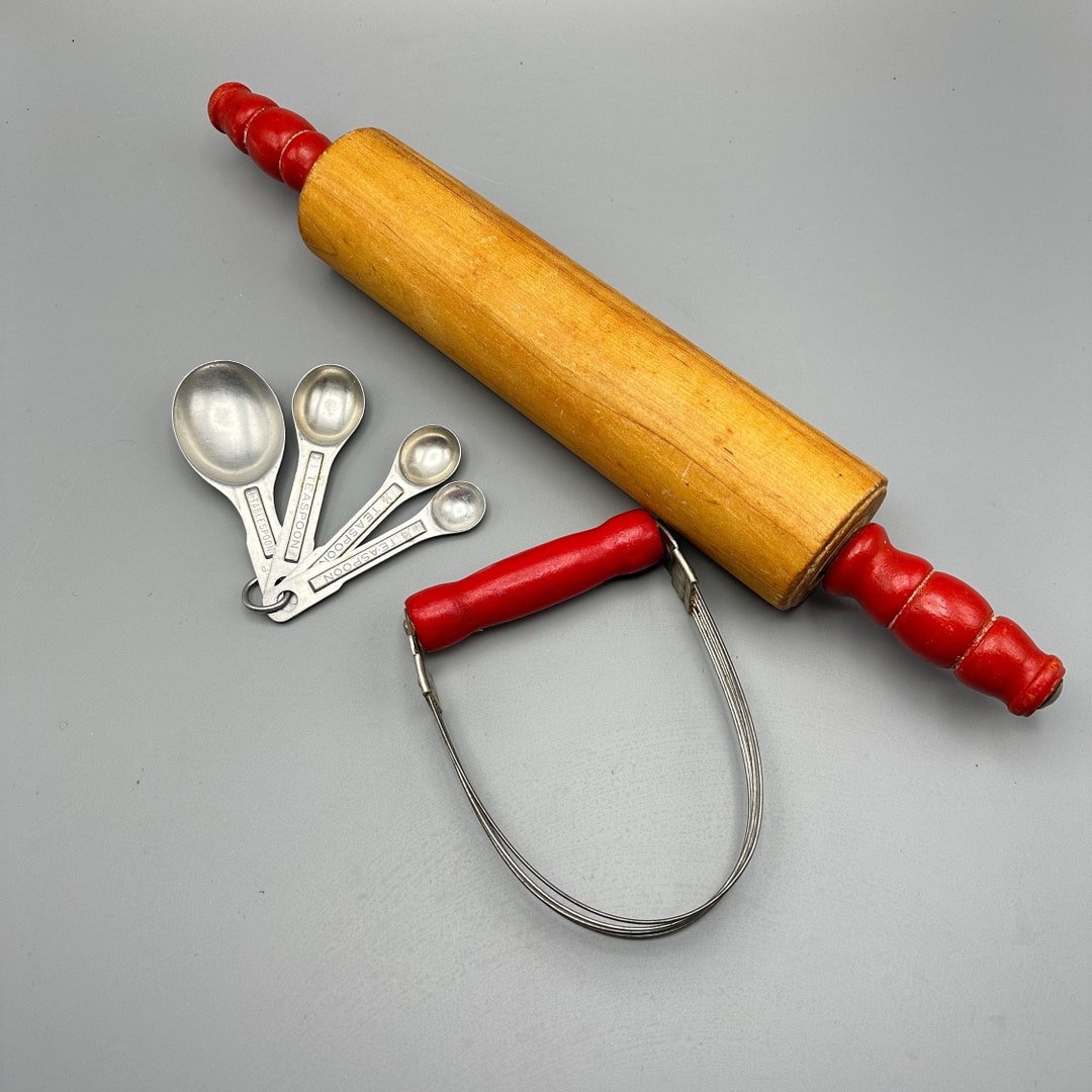 Collectible Vintage Red Handle Kitchen Tool Set of 3 - Etsy
