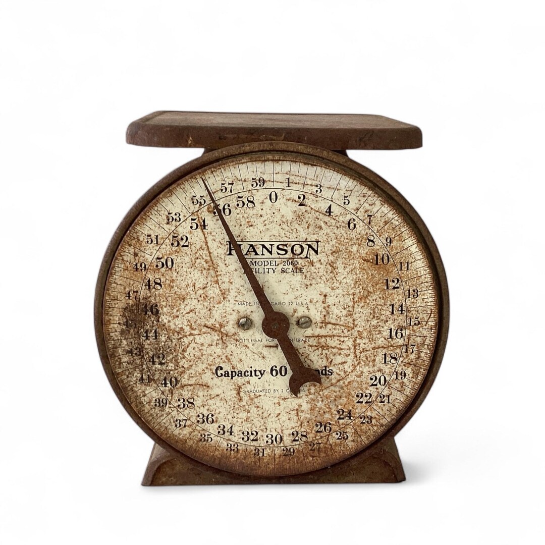 Vintage Hanson Utility Weight Scale - Etsy