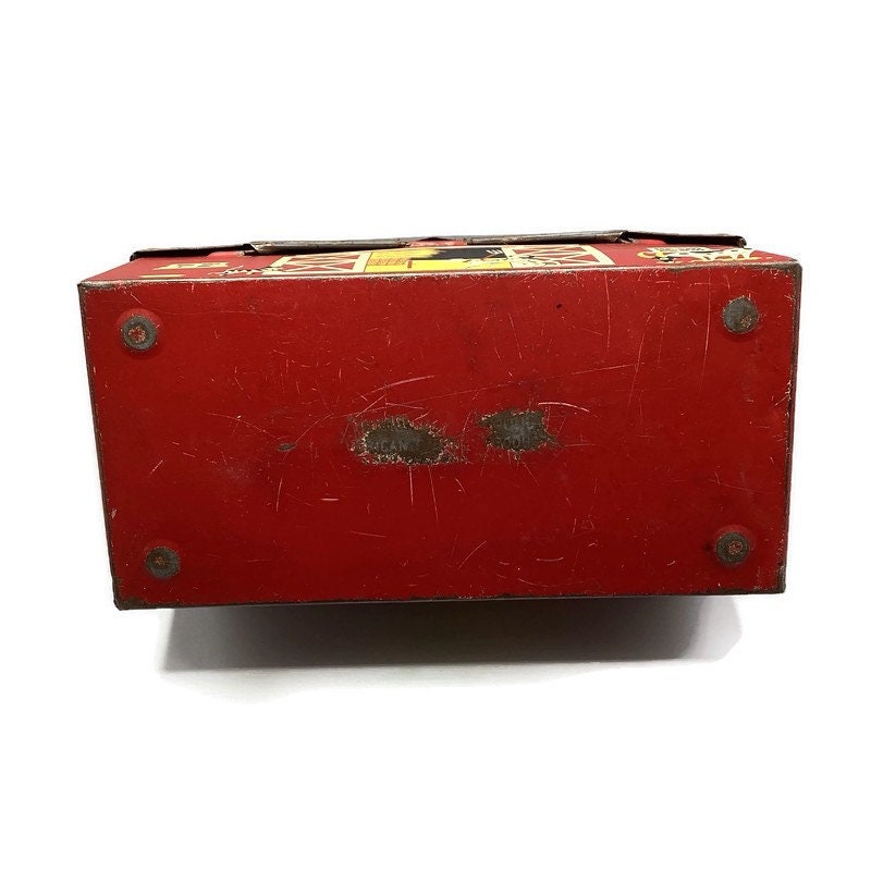 Vintage Farm Barn Lunch Box - Etsy