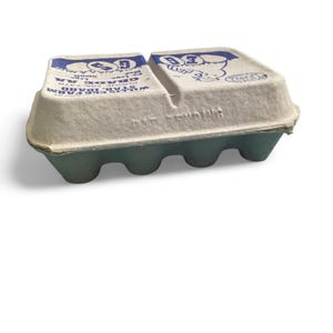 Vintage Egg Box * Paperboard Carton - Etsy