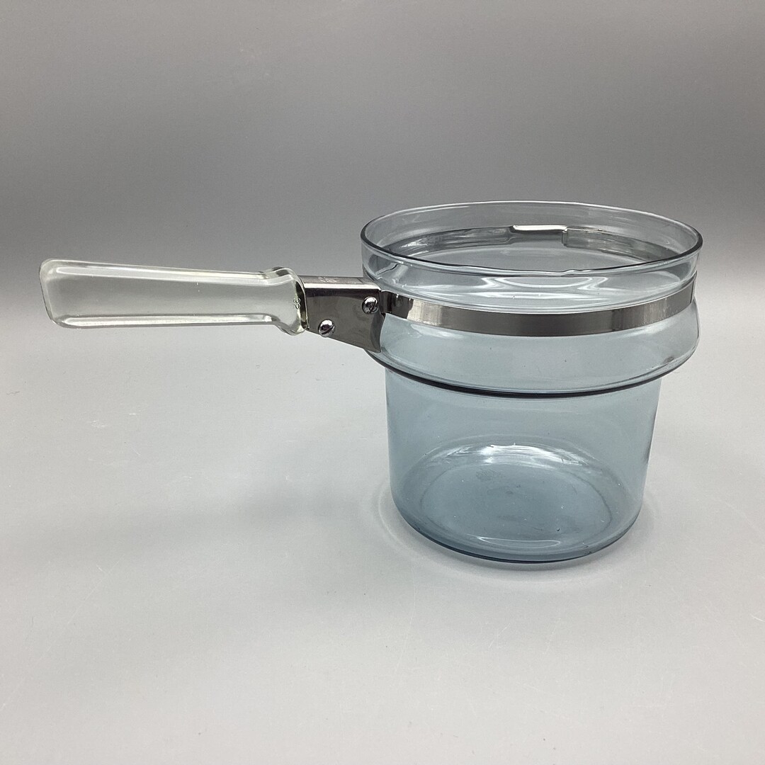 Vintage Pyrex Flameware Blue-tint Double Boiler Insert #6763 - Etsy