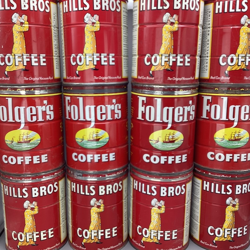 Folgers Can Coffee - Etsy