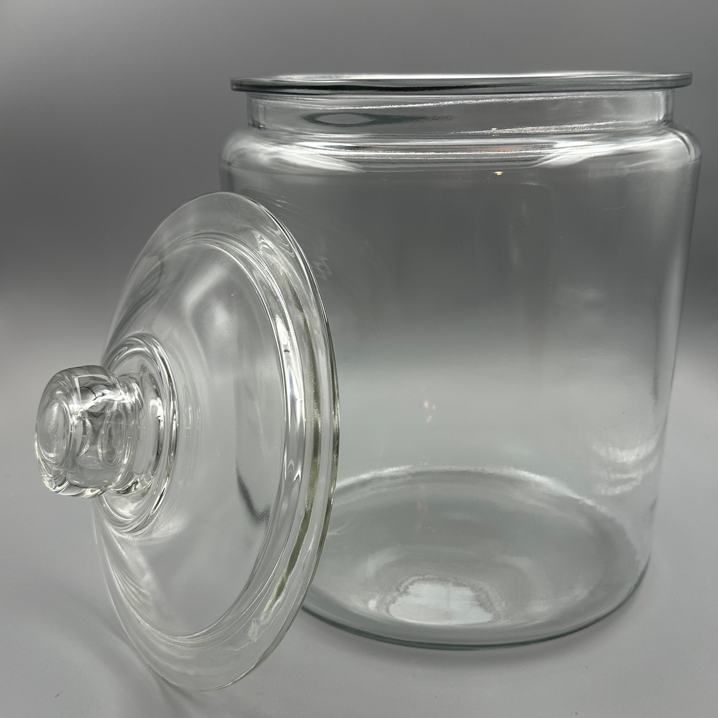 Vintage Storage Jar * Glass 2 Gallon - Etsy