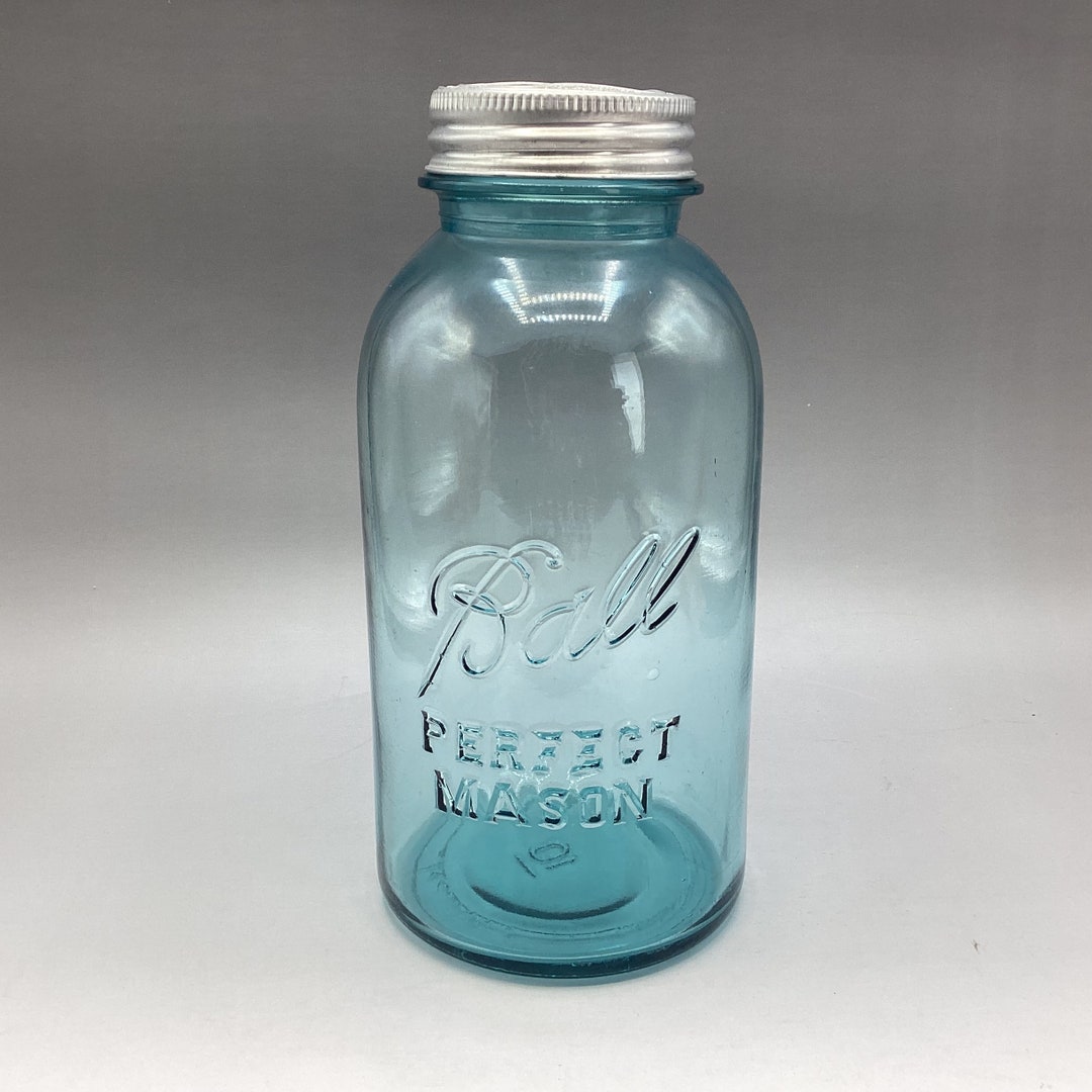 Vintage Ball 2-quart Mason Jar - Etsy