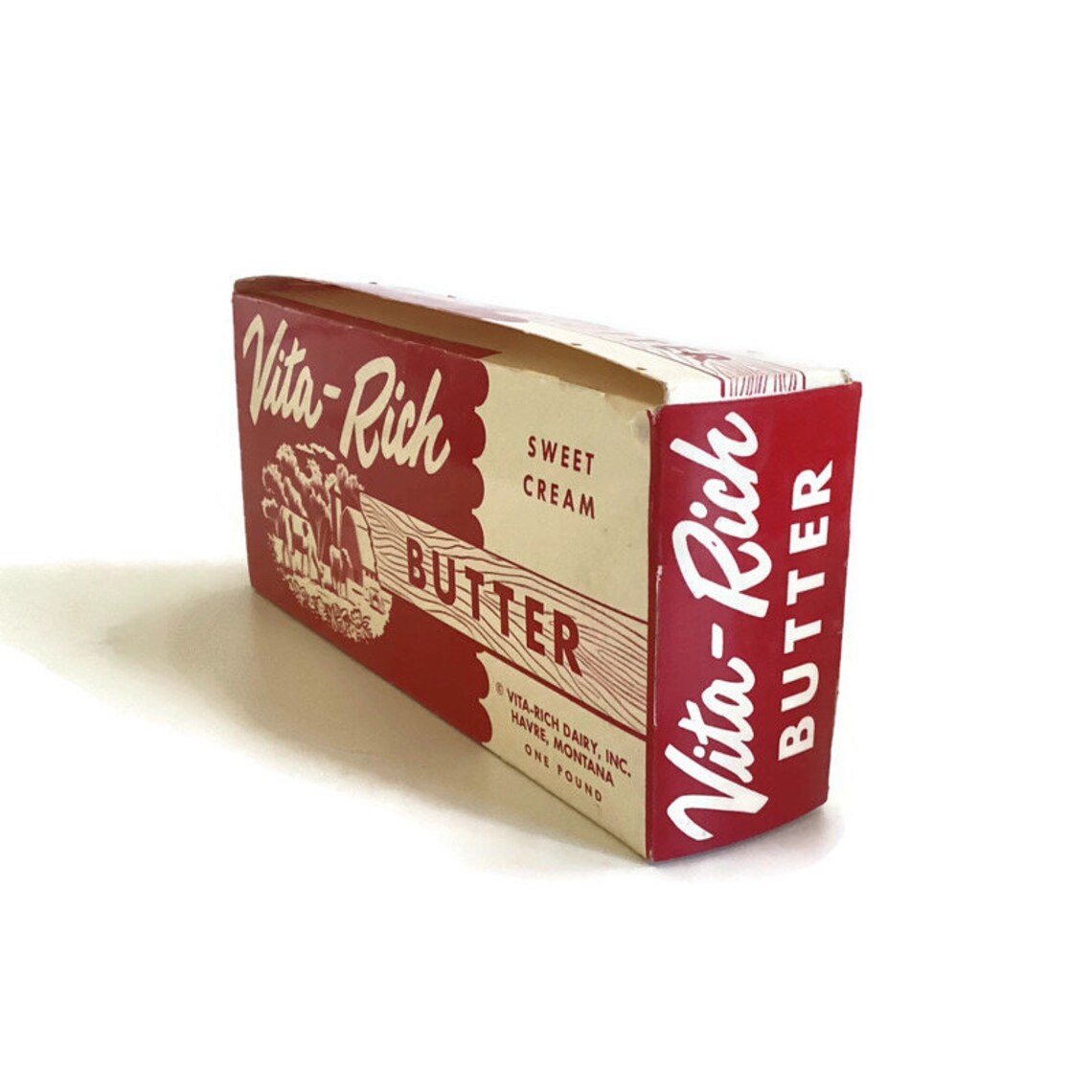 Vintage Dairy Butter Box * Palouse Creamery Package - Etsy